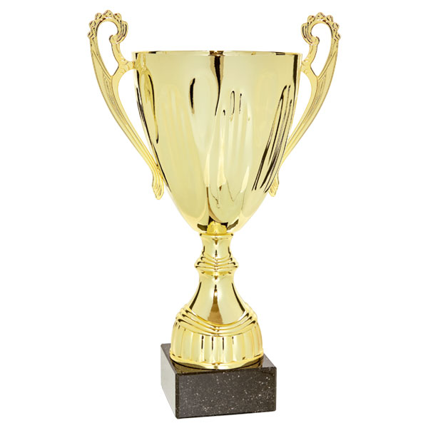 Copa deporte metálica